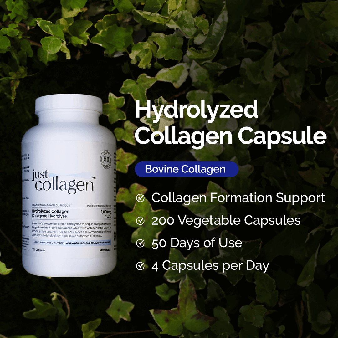 Buy Hydrolyzed Collagen Capsules | Just Collagen – Just Collagen.